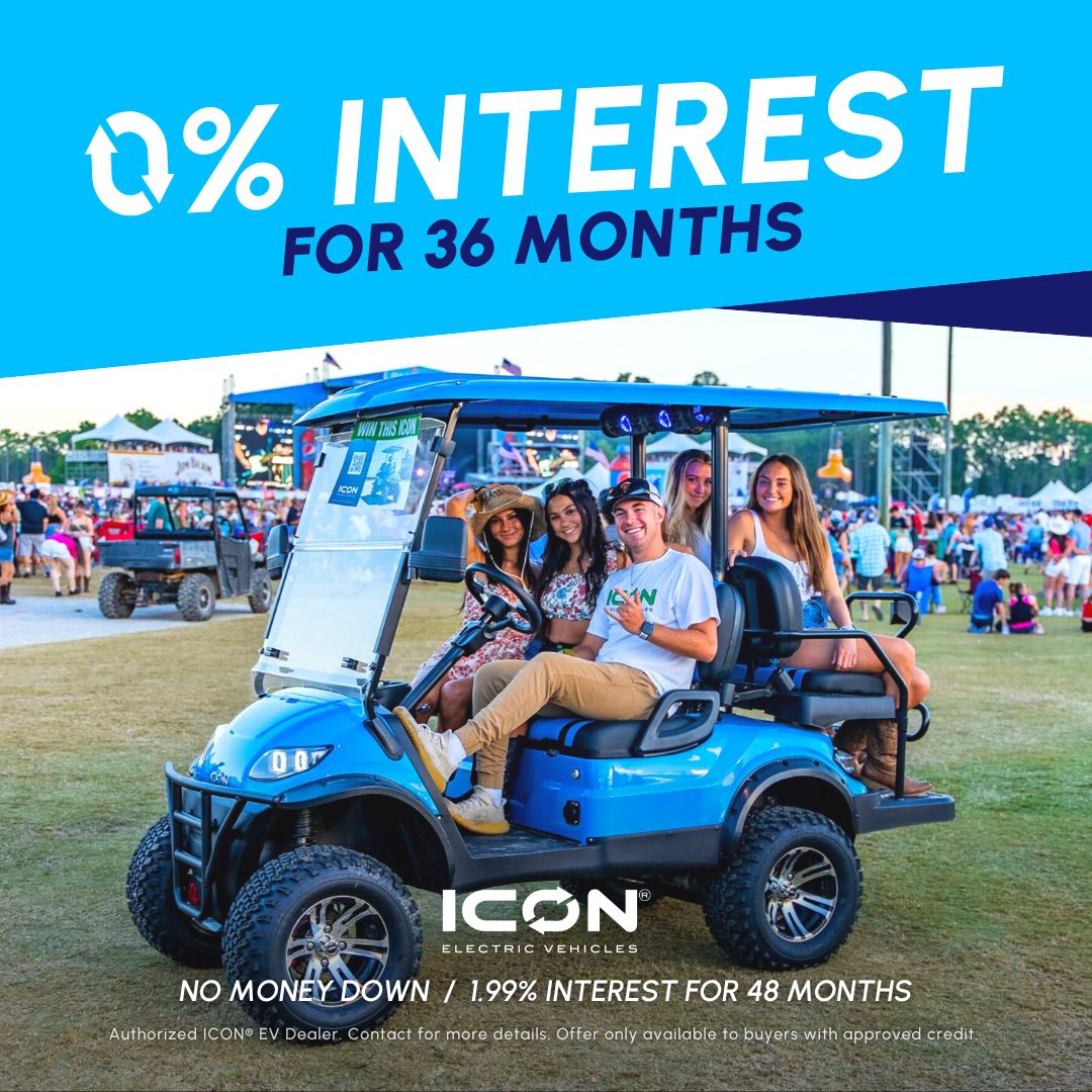 ICON Golf Carts ICON Golf Cart Dealer, 51% OFF