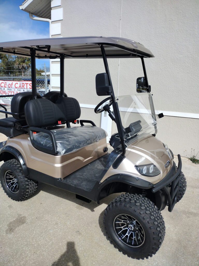 Icon I40L, 4-PASS, AGM ELECTRIC, Lifted - Ace of Carts