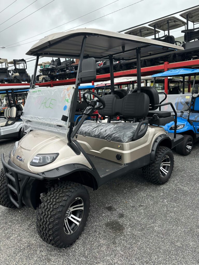 Icon I40L, 4-PASS, AGM ELECTRIC, Lifted - Ace of Carts
